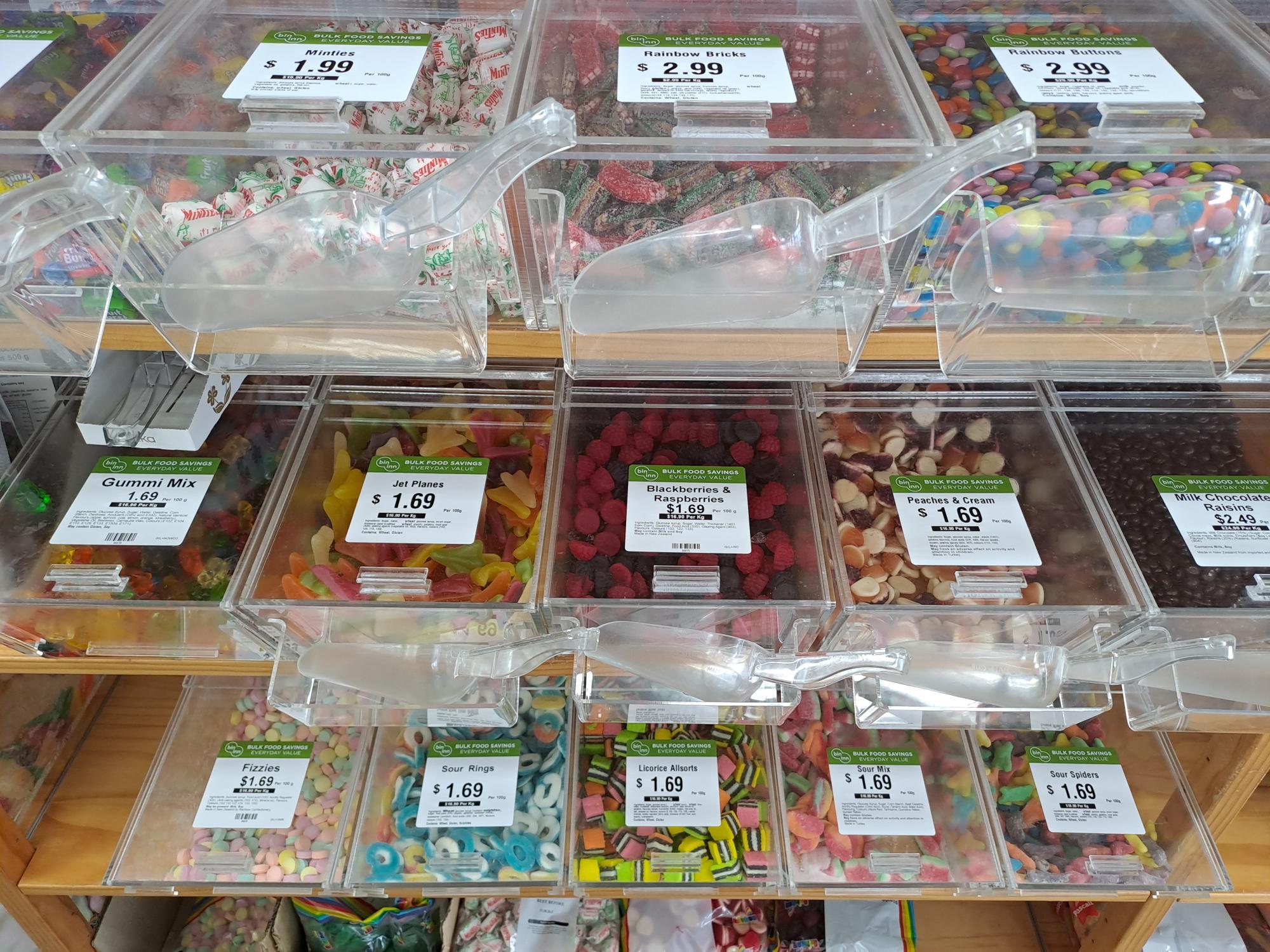 Wholefoods & Specialty Groceries - Bin Inn Wholefoods Market